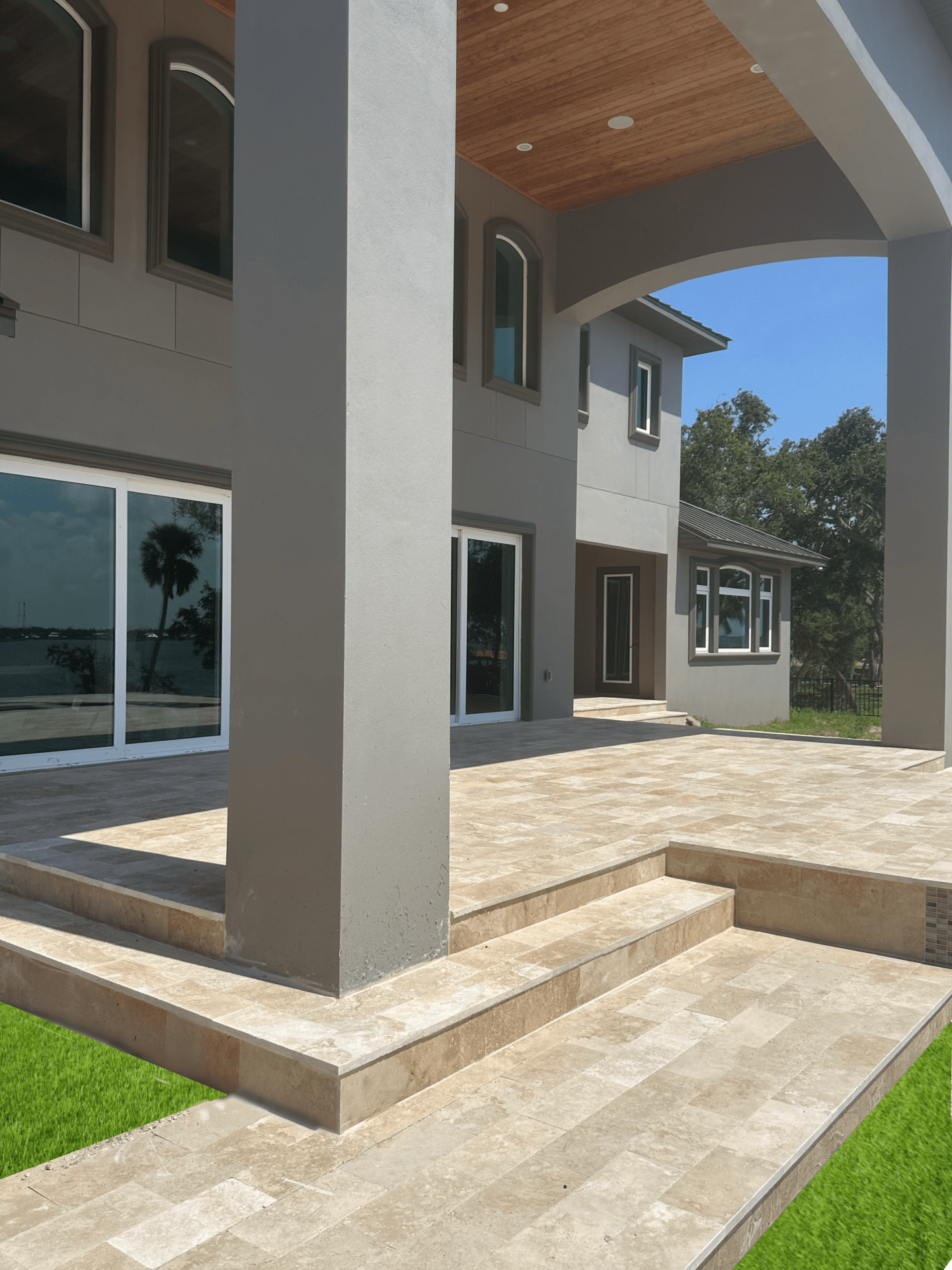 Travertine Paving - Wagner Pavers